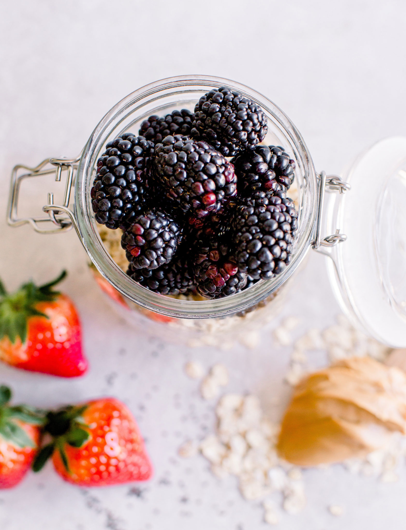 Basic Overnight Oats - California Giant Berry Farms