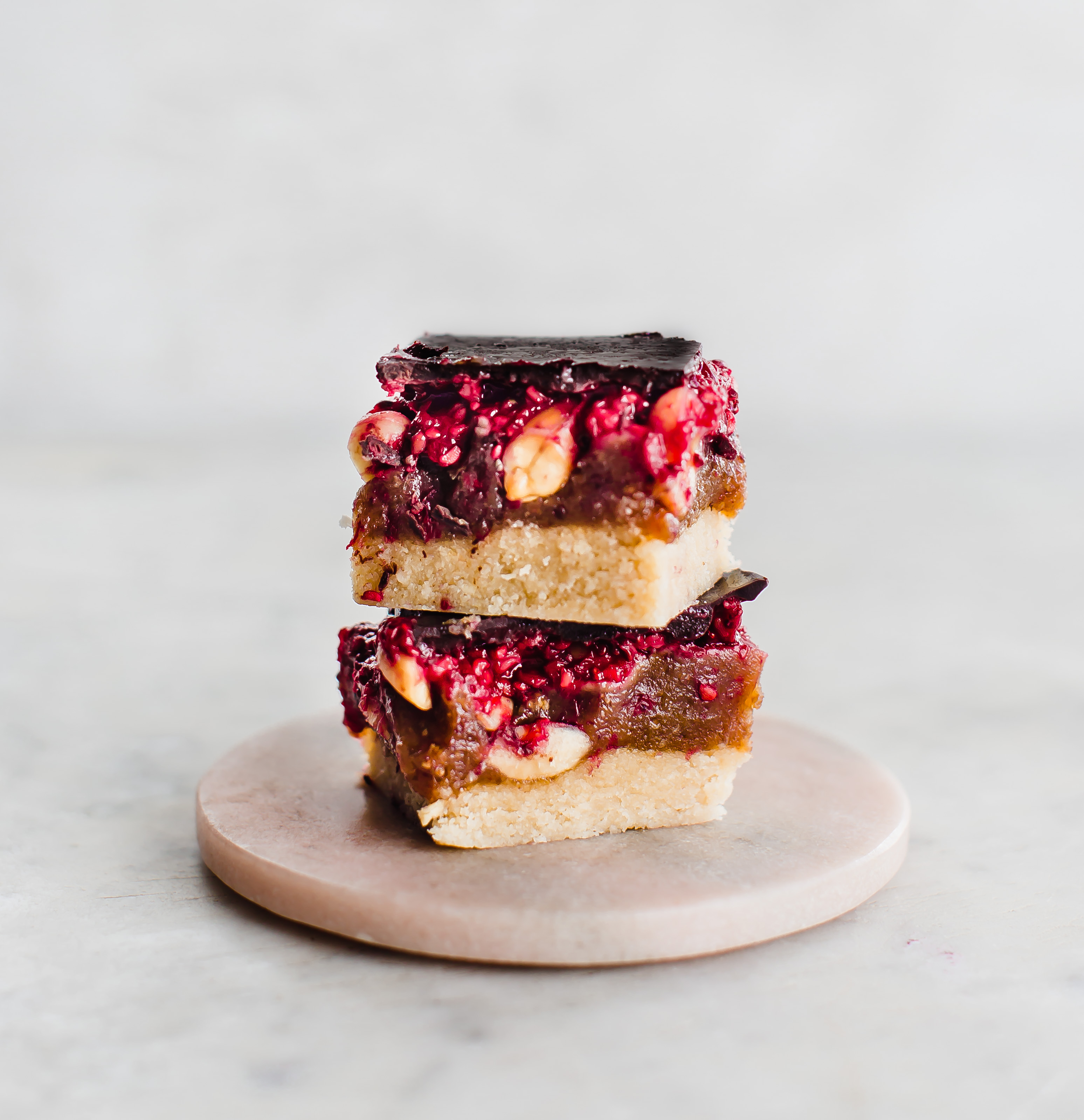 Peanut Butter Caramel Raspberry Blackberry Bars - California Giant ...