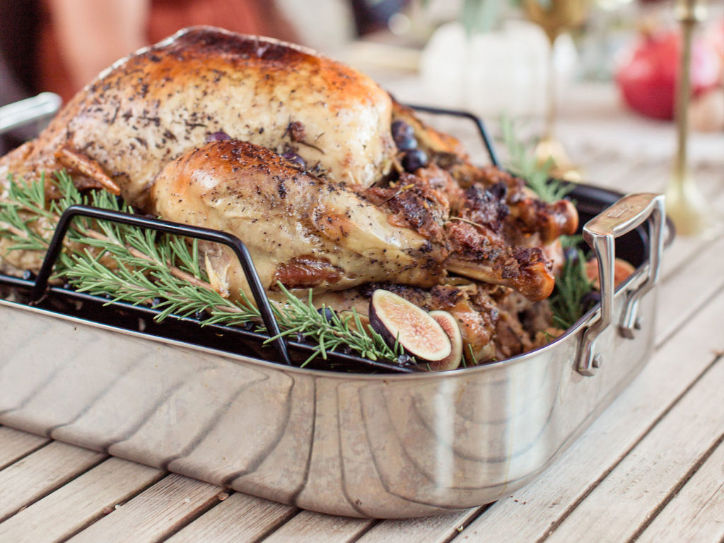 Roast Turkey with Blueberry Balsamic Glaze - California Giant Berry Farms