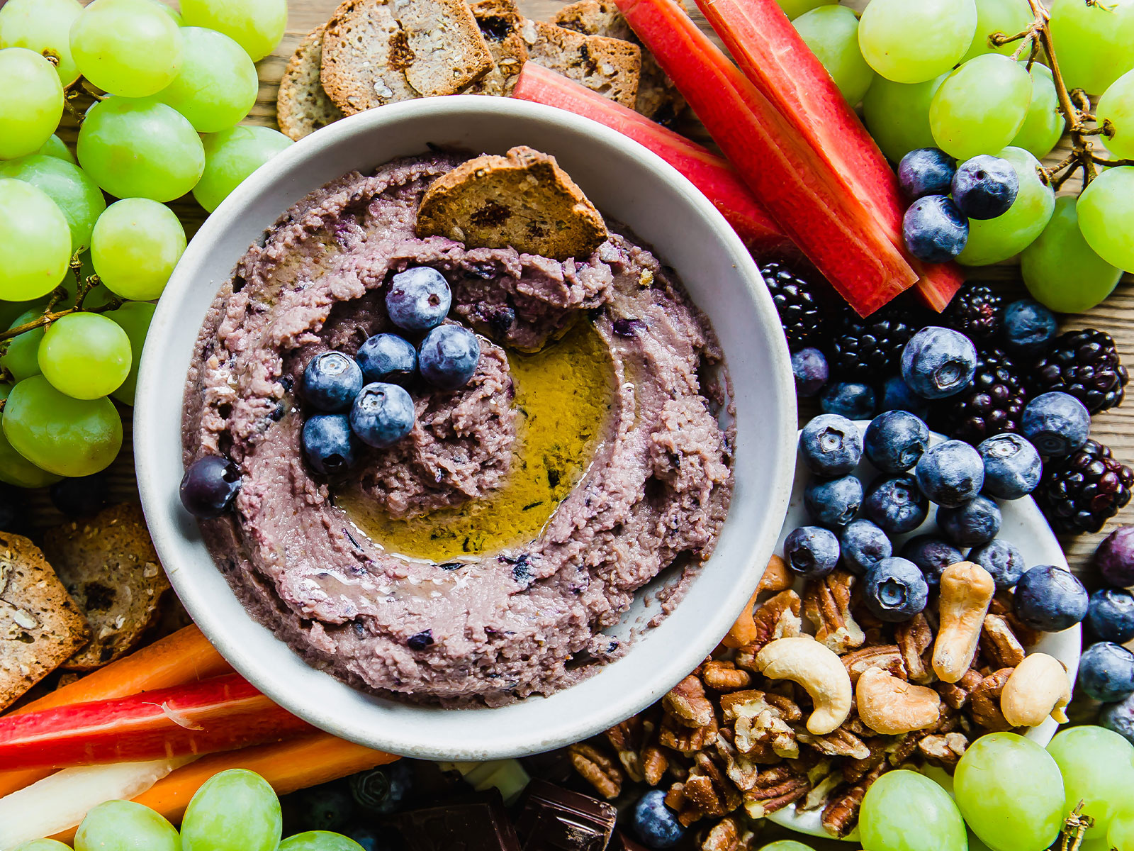 Blueberry Hummus - California Giant Berry Farms