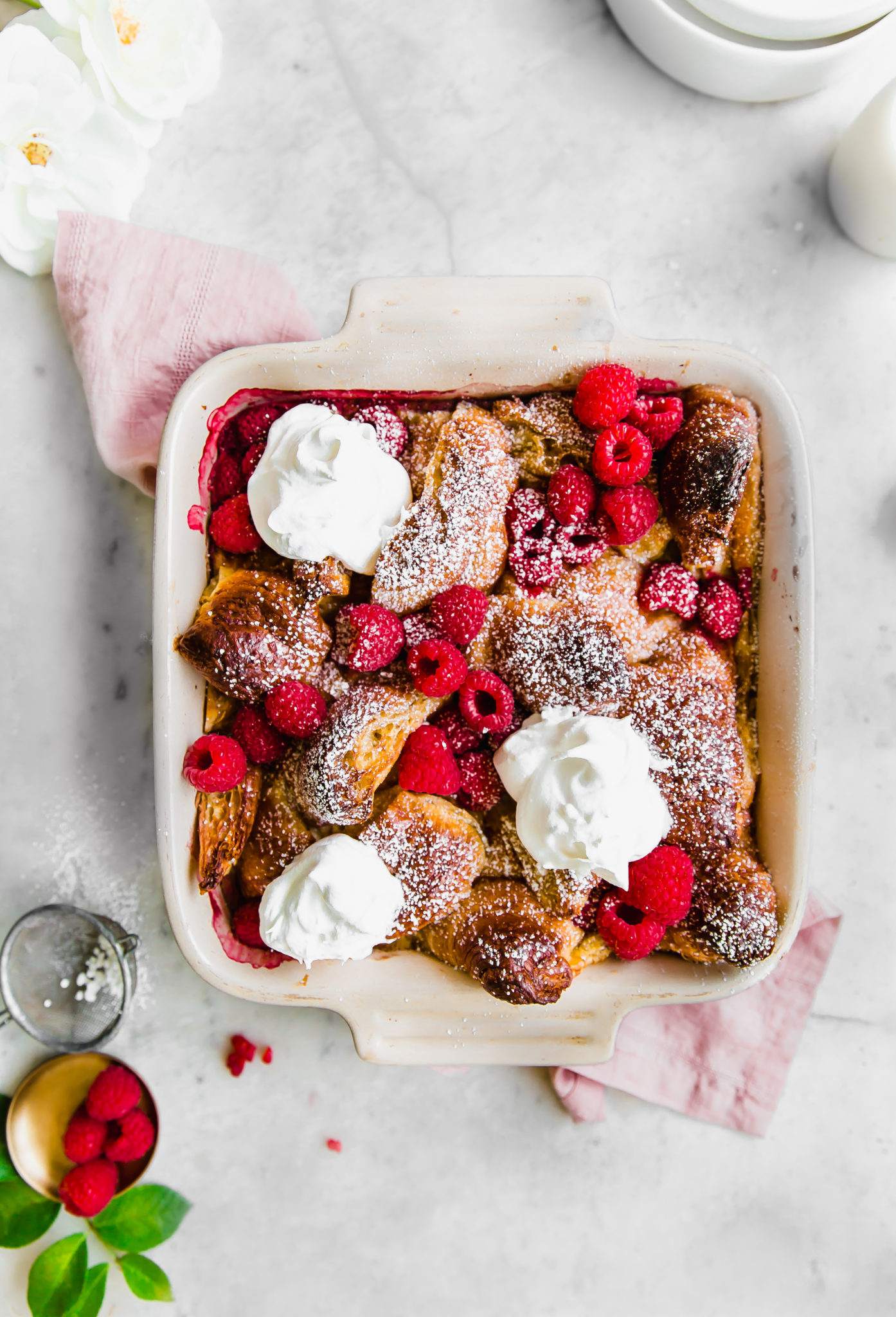 Raspberry Croissant Baked French Toast - California Giant Berry Farms