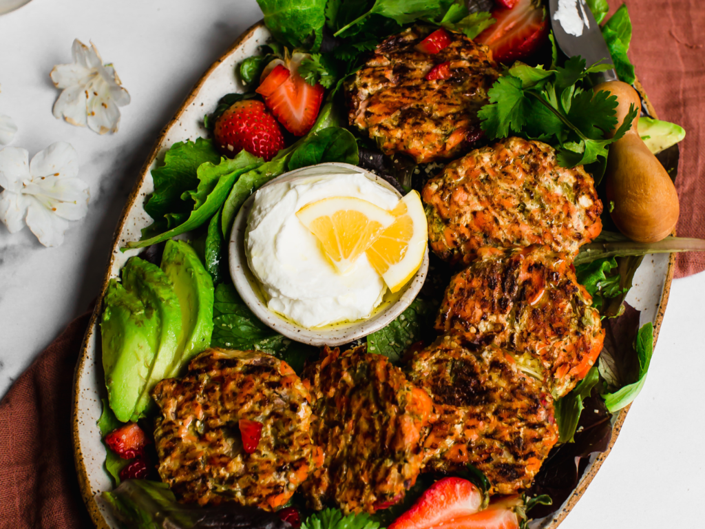 Strawberry Salmon Cakes - California Giant Berry Farms