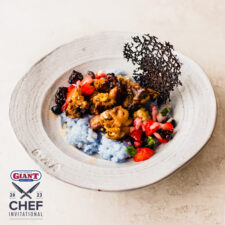 Fruity Fried Octopus with Blueberry Sticky Rice - California Giant ...