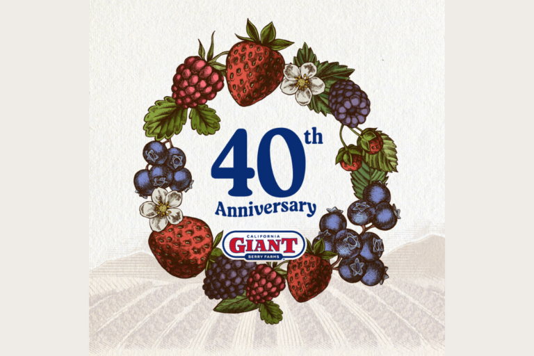 California Giant Berry Farms Celebrates 40 Year Legacy of Quality; Bill ...