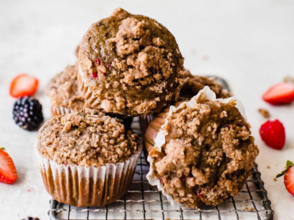 Fall Apple Cider Mixed Berry Muffin - California Giant Berry Farms