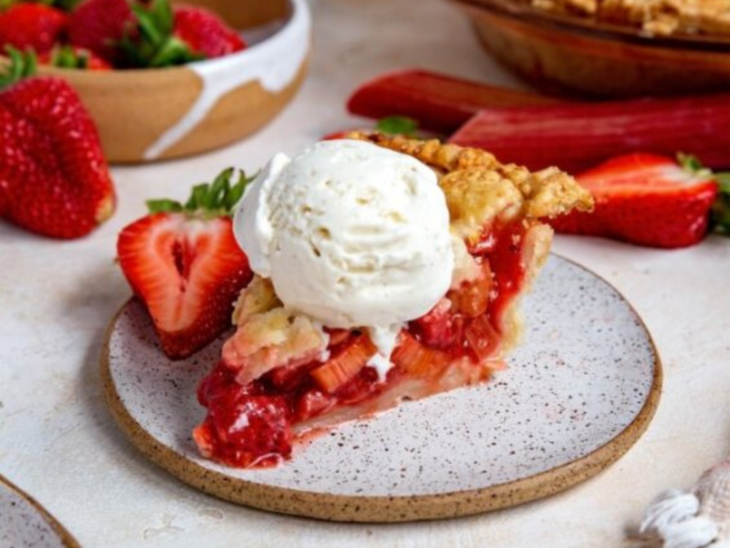 Strawberry Rhubarb Pie - California Giant Berry Farms