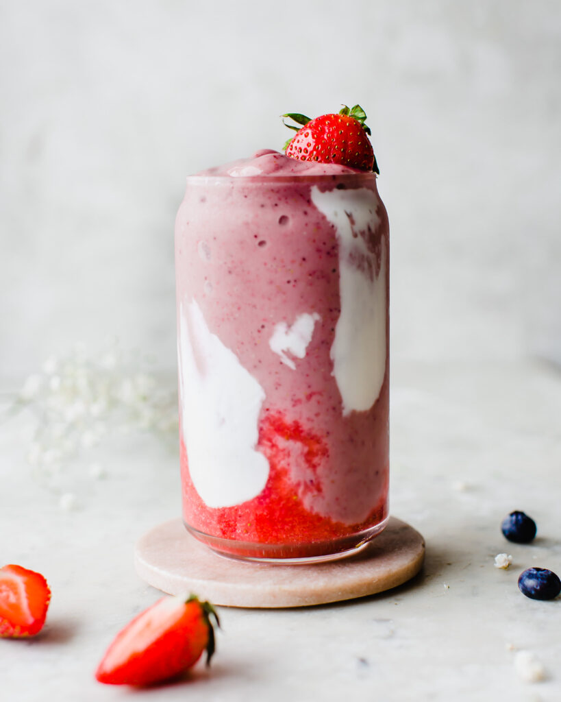 Strawberry Glazed Cloud Smoothie - California Giant Berry Farms