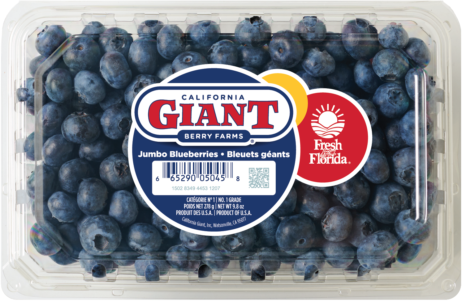 Pack Sizes - California Giant Berry Farms