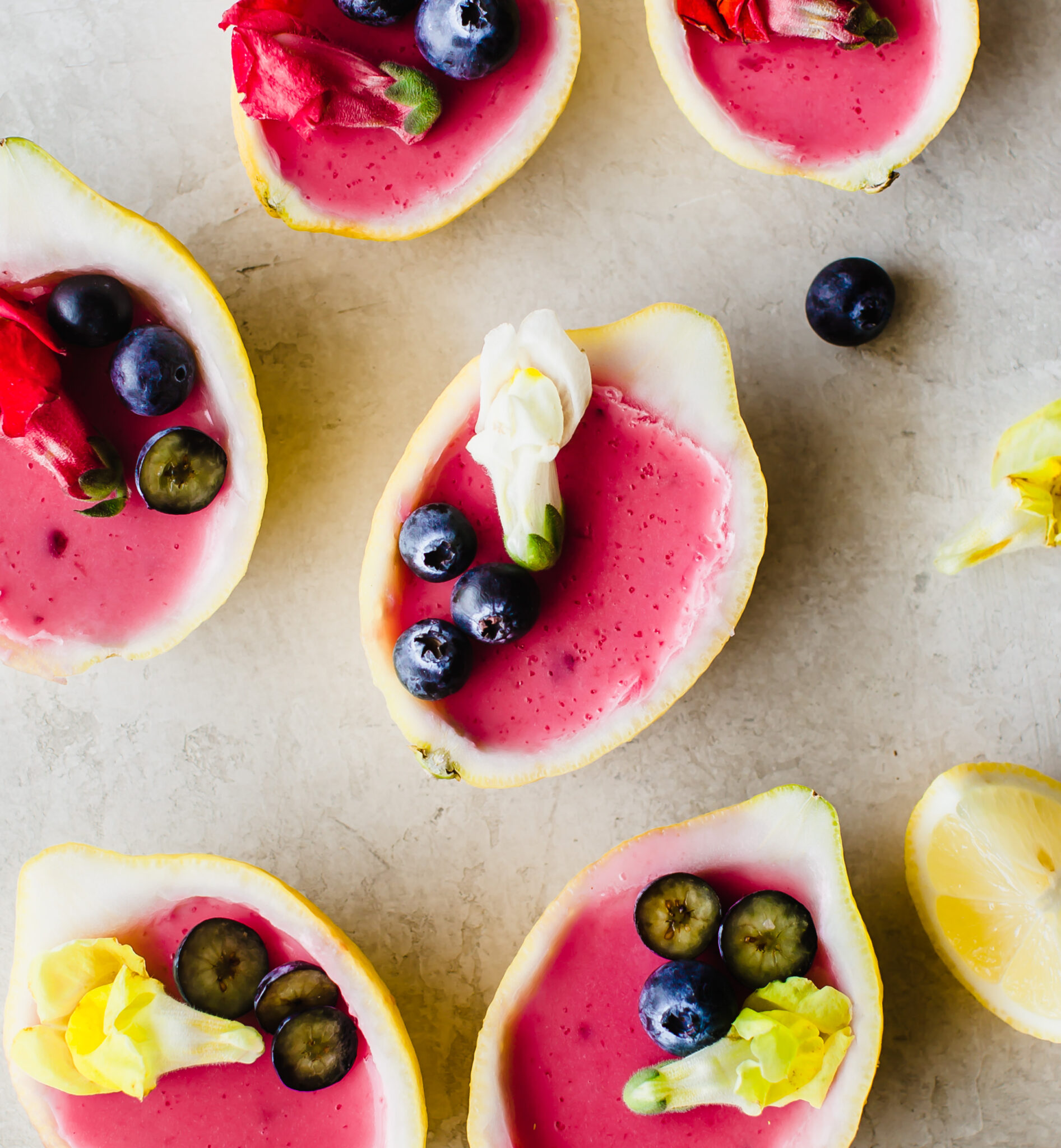 Lemon Blueberry Mousse Cups - California Giant Berry Farms