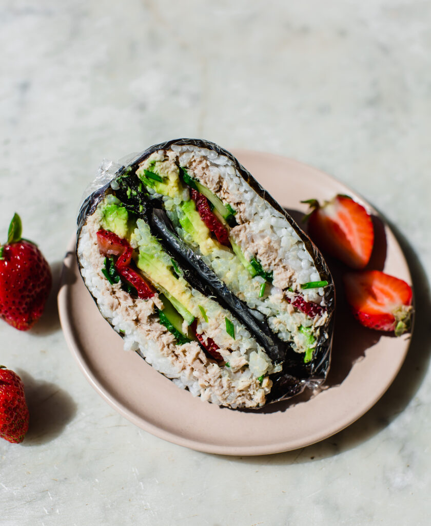 Tuna-Strawberry Nori Wrap Pack - California Giant Berry Farms