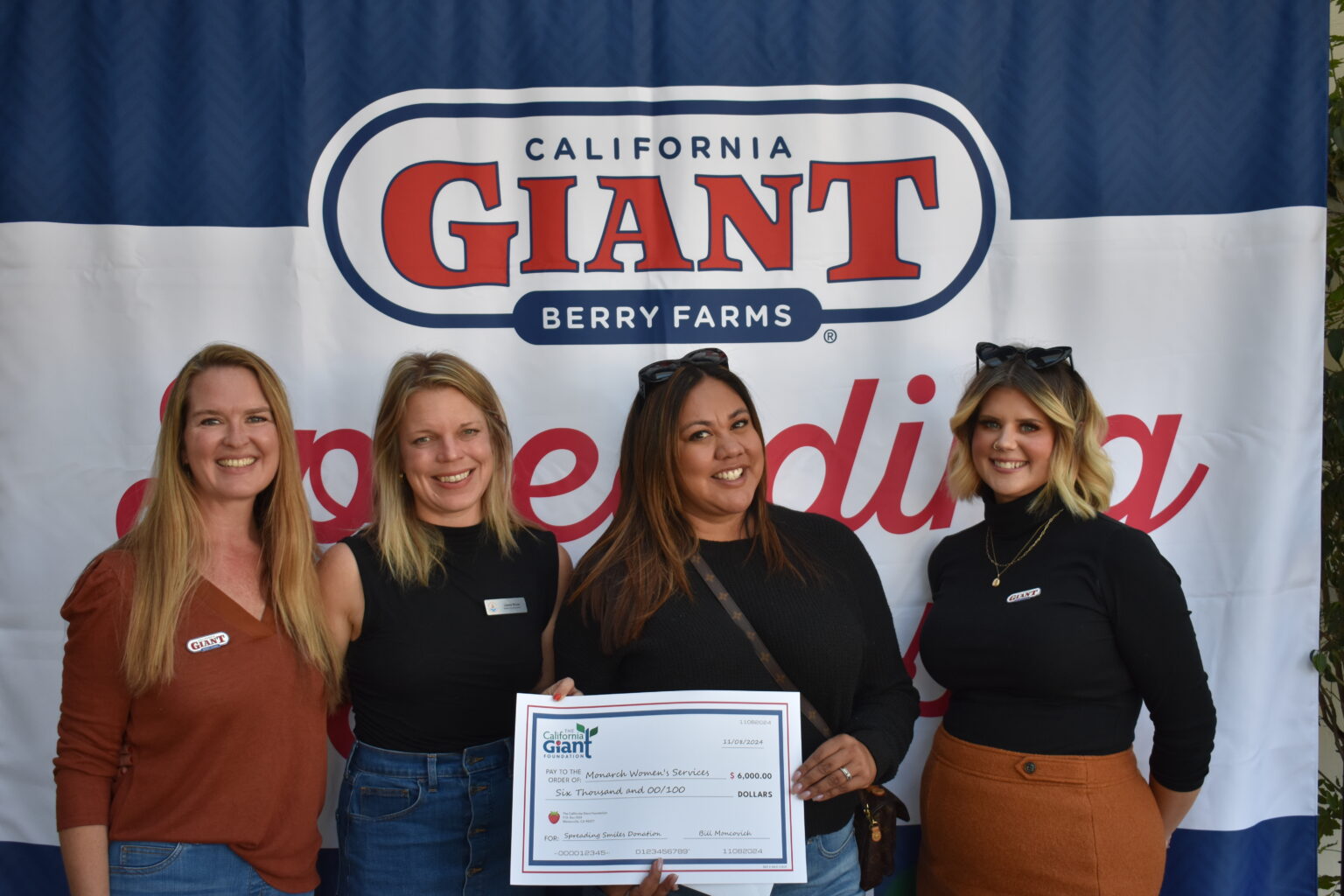 California Giant Berry Farms Celebrates National Philanthropy Day with ...