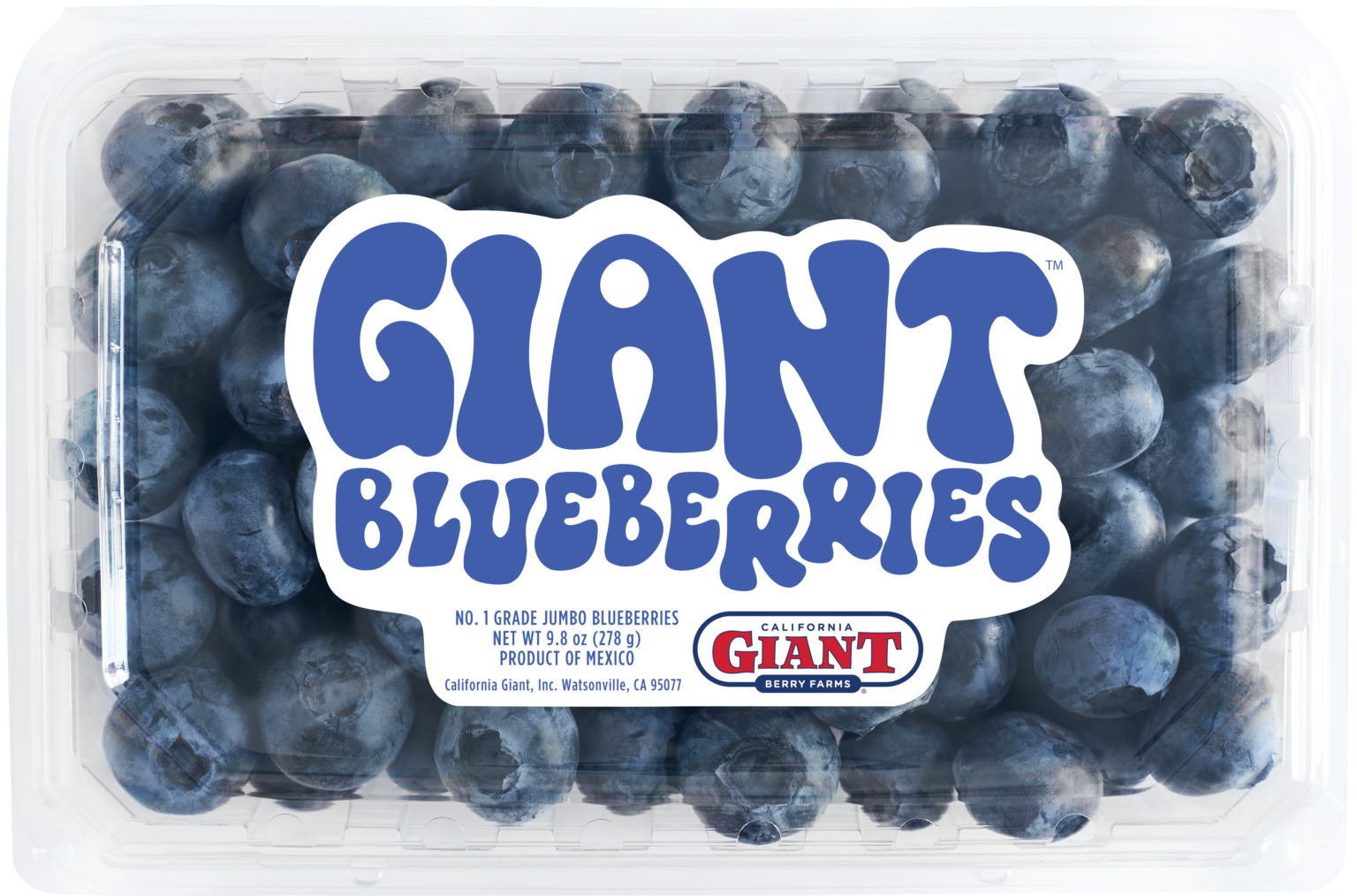 Pack Sizes - California Giant Berry Farms